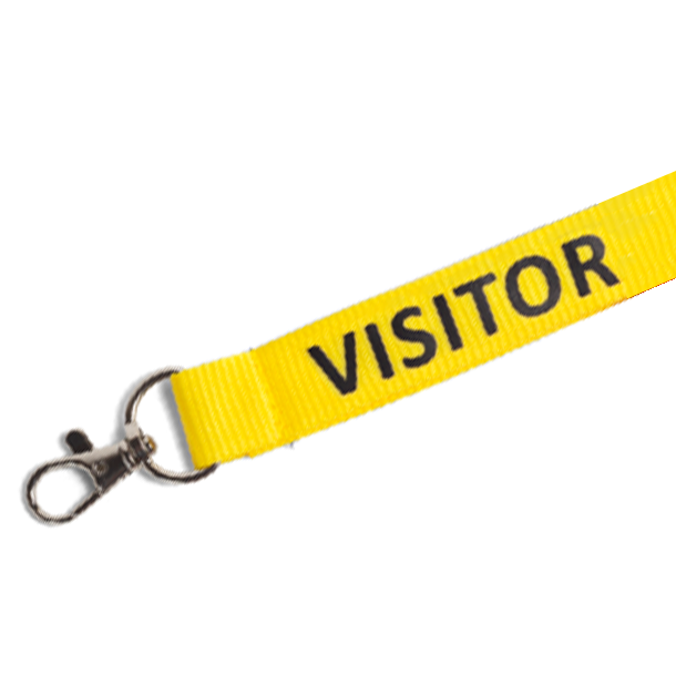 Visitor Lanyards - Custom Wristband
